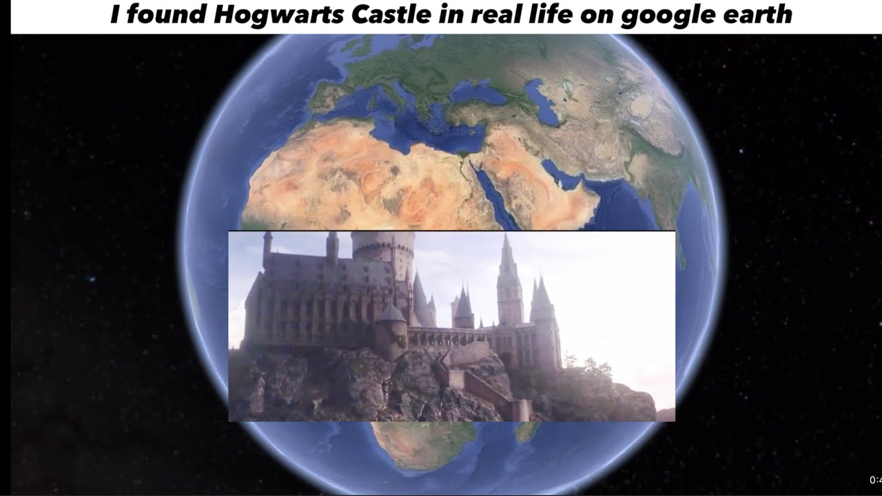 683 hogwarts castle in real life on google earth & google map # ...