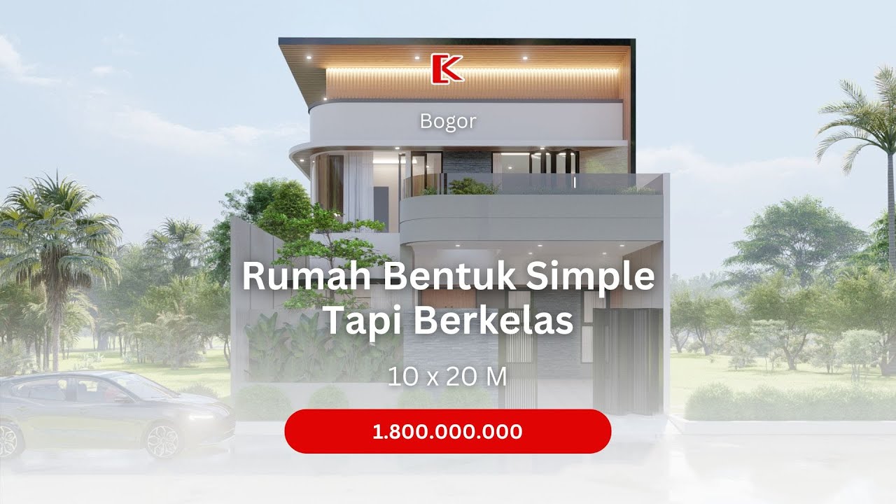 Rumah Bentuk Simple Tapi Berkelas | Portofolio Desain Arsitektur - YouTube