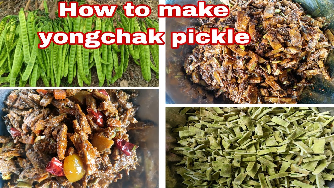 How to make yongchak pickle || Stinky beans Recipe || 2 different ...