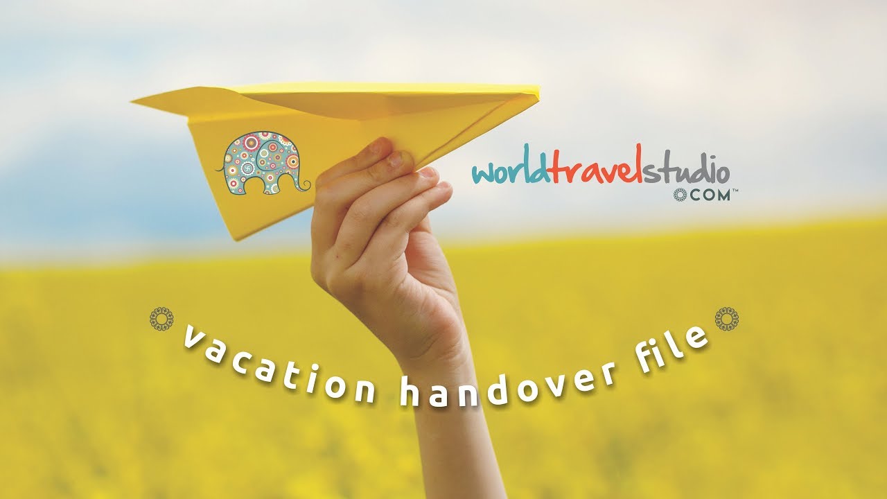 Vacation Handover File | World Travel Studio | Ultra HD 4K - YouTube