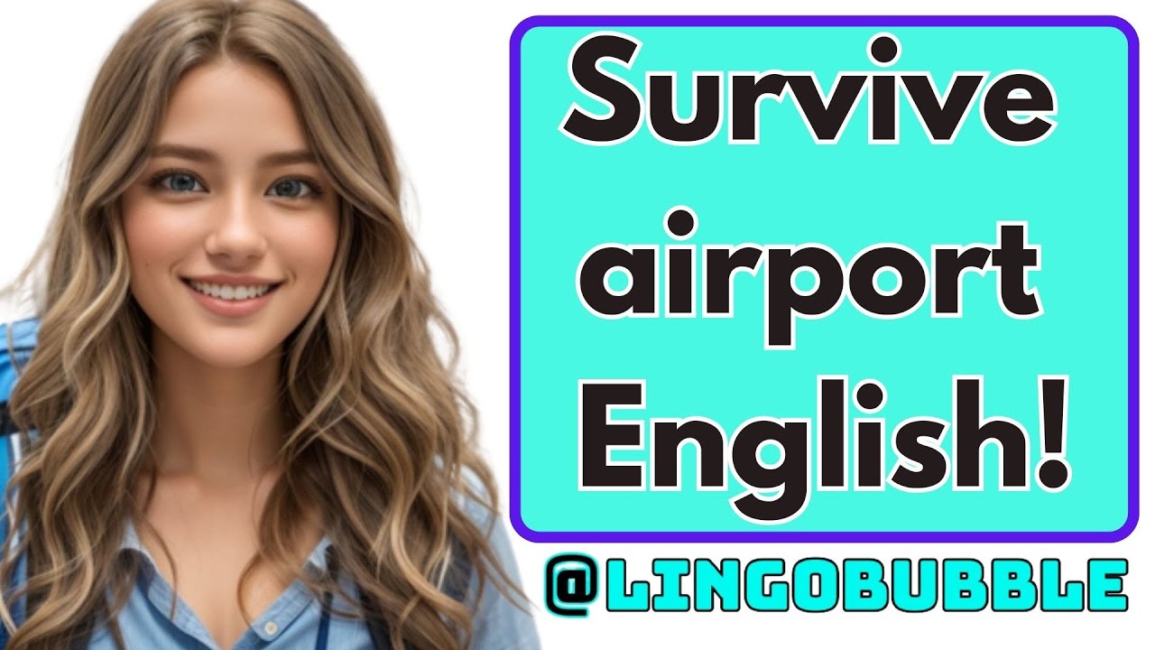 What to say at airport check-in? Spoken English Everyday Conversation ...