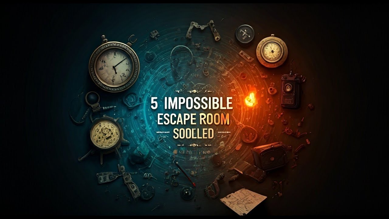 5 Impossible Escape Room Puzzles: Can You Escape? #puzzle #maze # ...