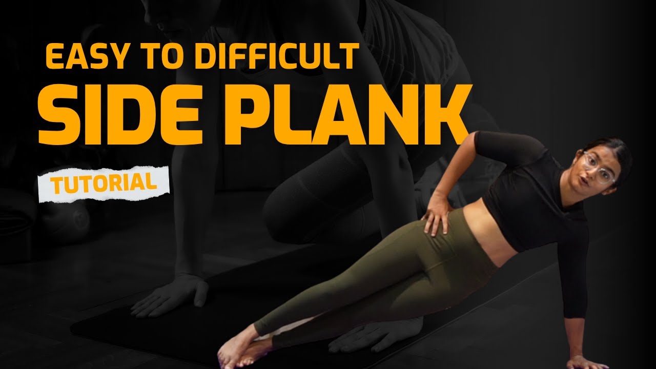 🔥 10 Side Plank Variations to Sculpt a Strong & Stable Core! 💪 Easy to ...