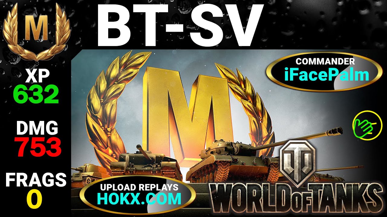 BT-SV - WoT Best Replays - Mastery Games - YouTube