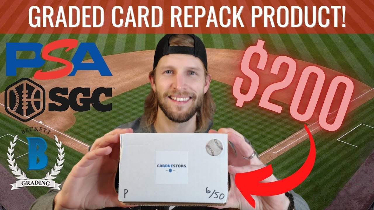 *New Repack Product Review!* CardVestments Premium Baseball Box: Graded ...