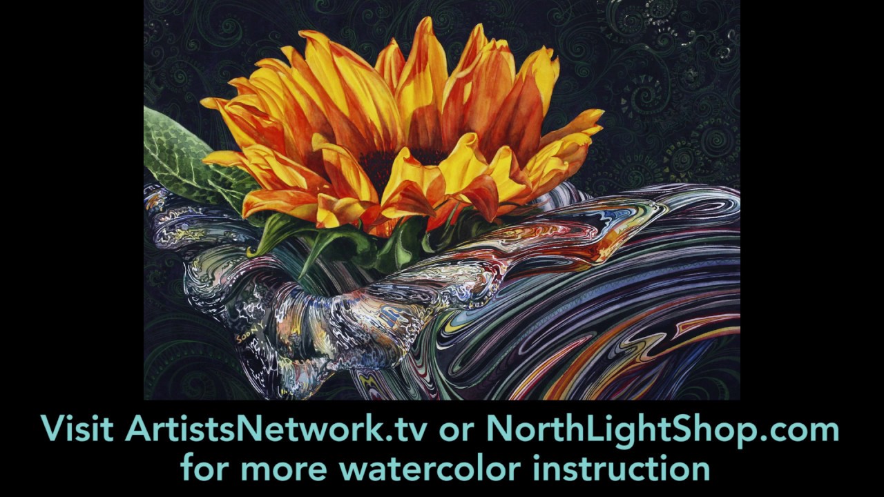 Texture Design Tips for Watercolor Painting by Soon Y. Warren - YouTube