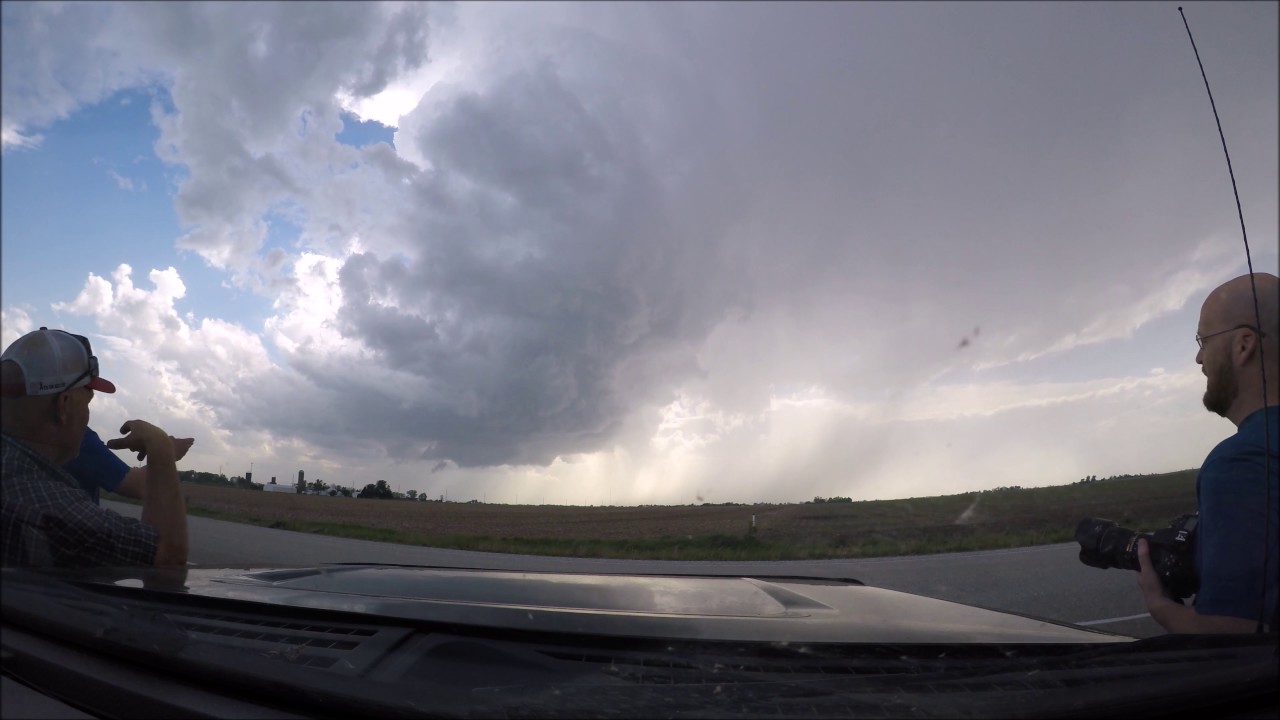 5/17/17 Stockton Iowa Supercell (in 4k) - YouTube