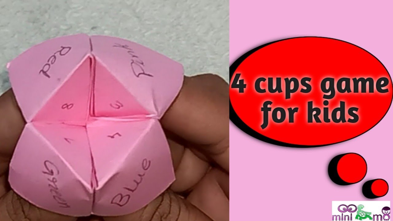 DIY Origami 4 Cups Game Paper Crafts Easy And Fun Games For Kids Mini Me Channel 28 diy-origami-4-cups-game-paper-crafts-easy-and-fun-games-for-kids-mini-me-channel-28