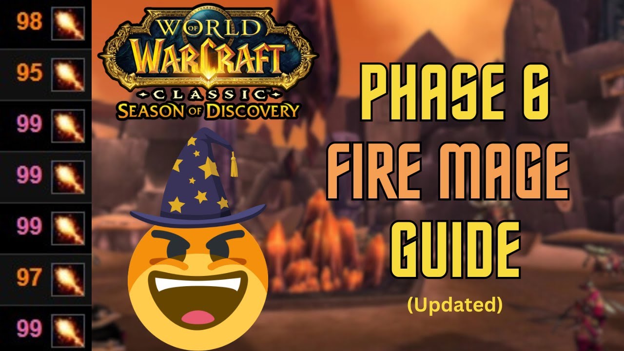 Is Fire Mage Still The Best in Phase 6? Updated SoD Mage Guide - BiS ...