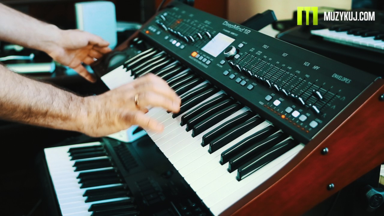 Behringer DeepMind 12 mic ambient. snare - modulation :) - YouTube