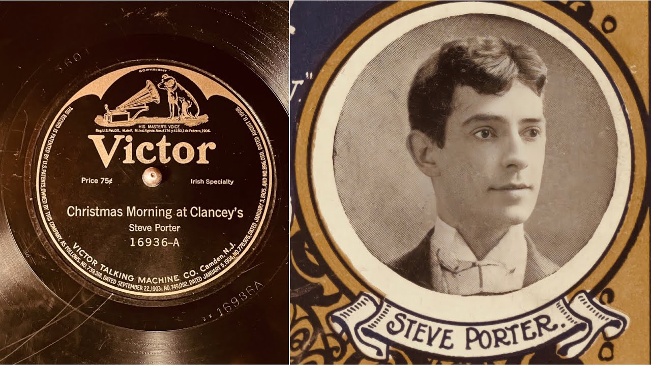 Steve Porter - Christmas Morning At Clancey’s - 78 rpm - Victor 16936 ...