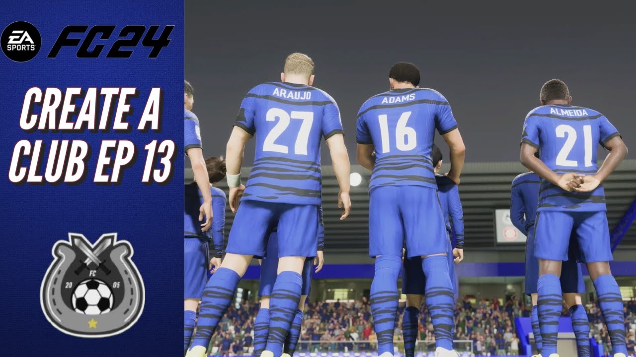 EA FC 24 CREATE A CLUB S2 EP 13 - PUSHING ON IN THE EFL TROPHY IN THE ...