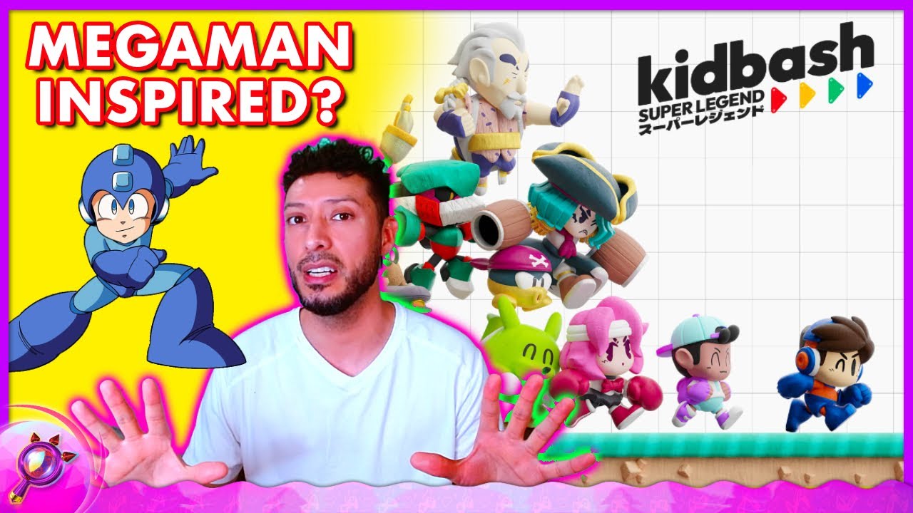 Kidbash: Super Legend | New Indie Game inspired my Megaman! - YouTube