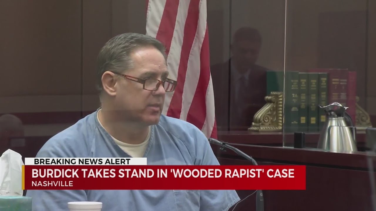 Burdick takes stand in 'Wooded Rapist' case - YouTube