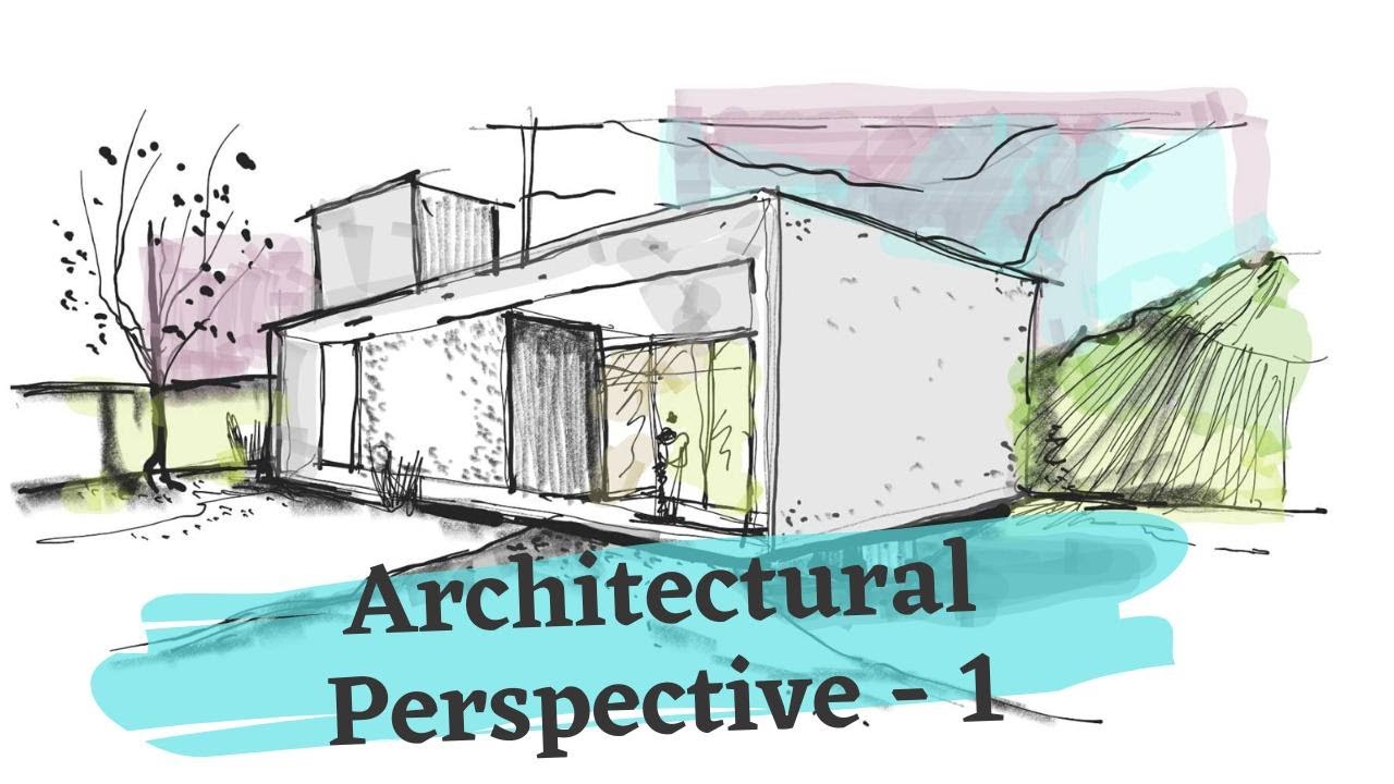 How to draw Architectural Buildings Nata Drawing - 1 - YouTube