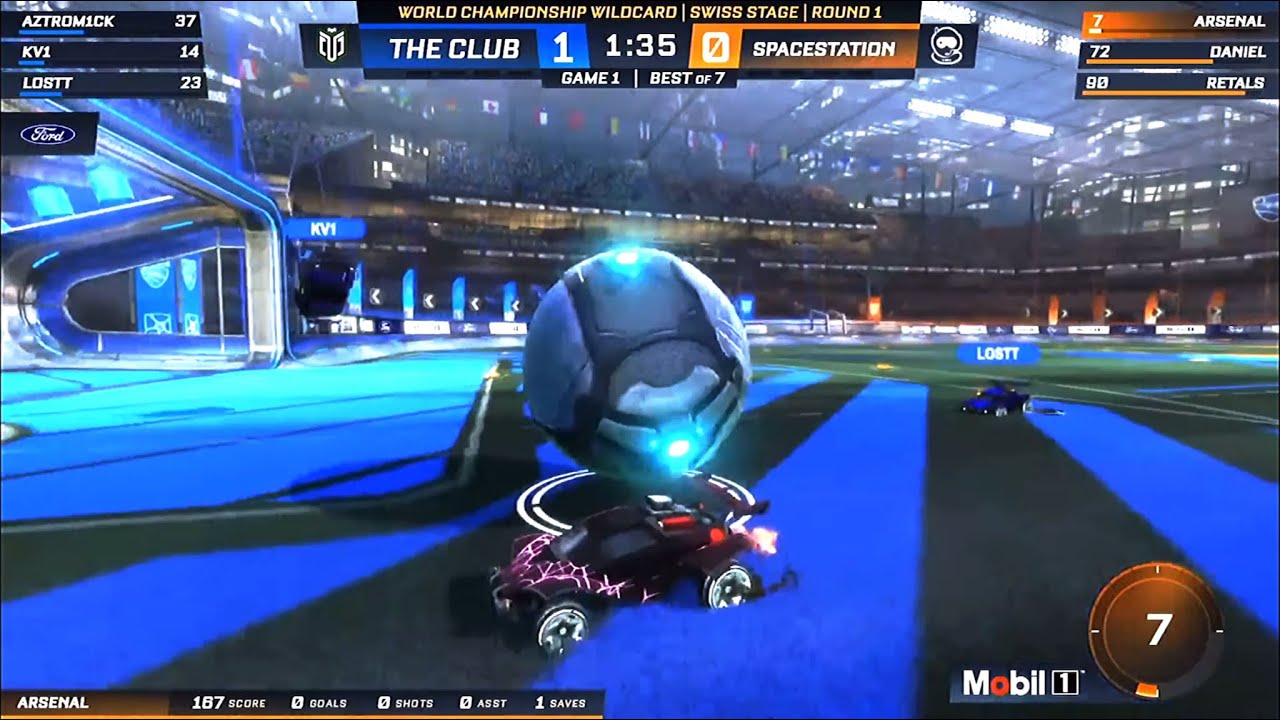 Arsenal 1v3 DRIBBLE Already?! | RLCS World Championship - YouTube