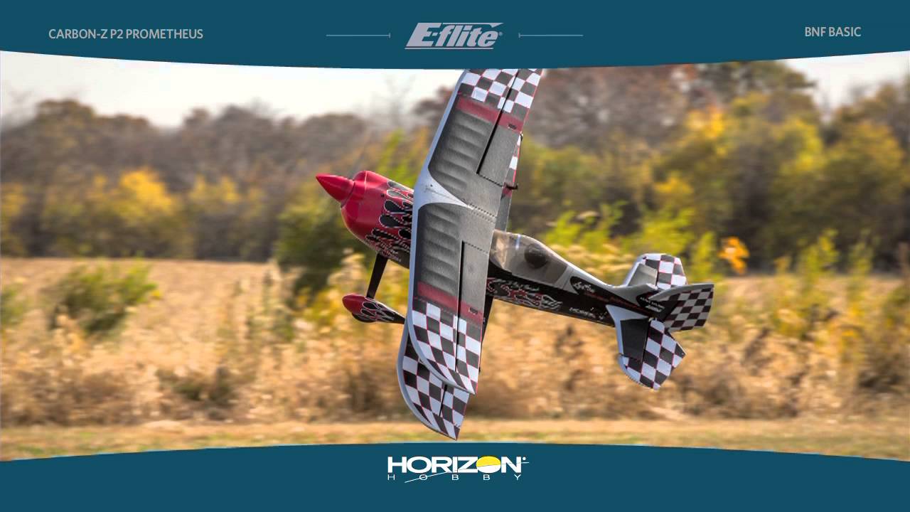 Im High-Alpha-Messerflug über den Flugplatz - mit der E-flite Carbon-Z ...