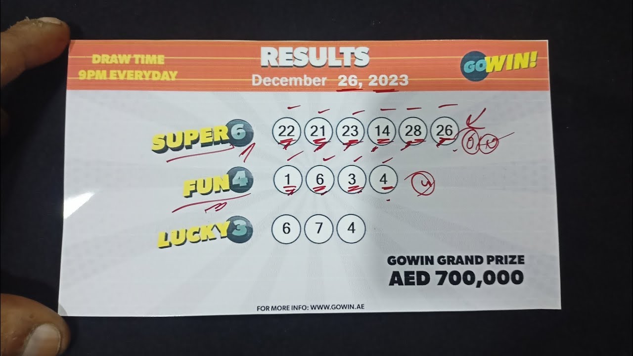 GO WIN DRAW RESULTS FOR AUGUST 27-12-2023 #GOWIN | FUN 4 | SUPER 6 | GO ...