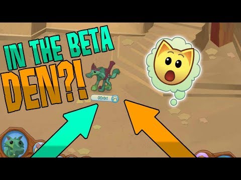 This Person Still Has The Beta Den! | Animal Jam - YouTube