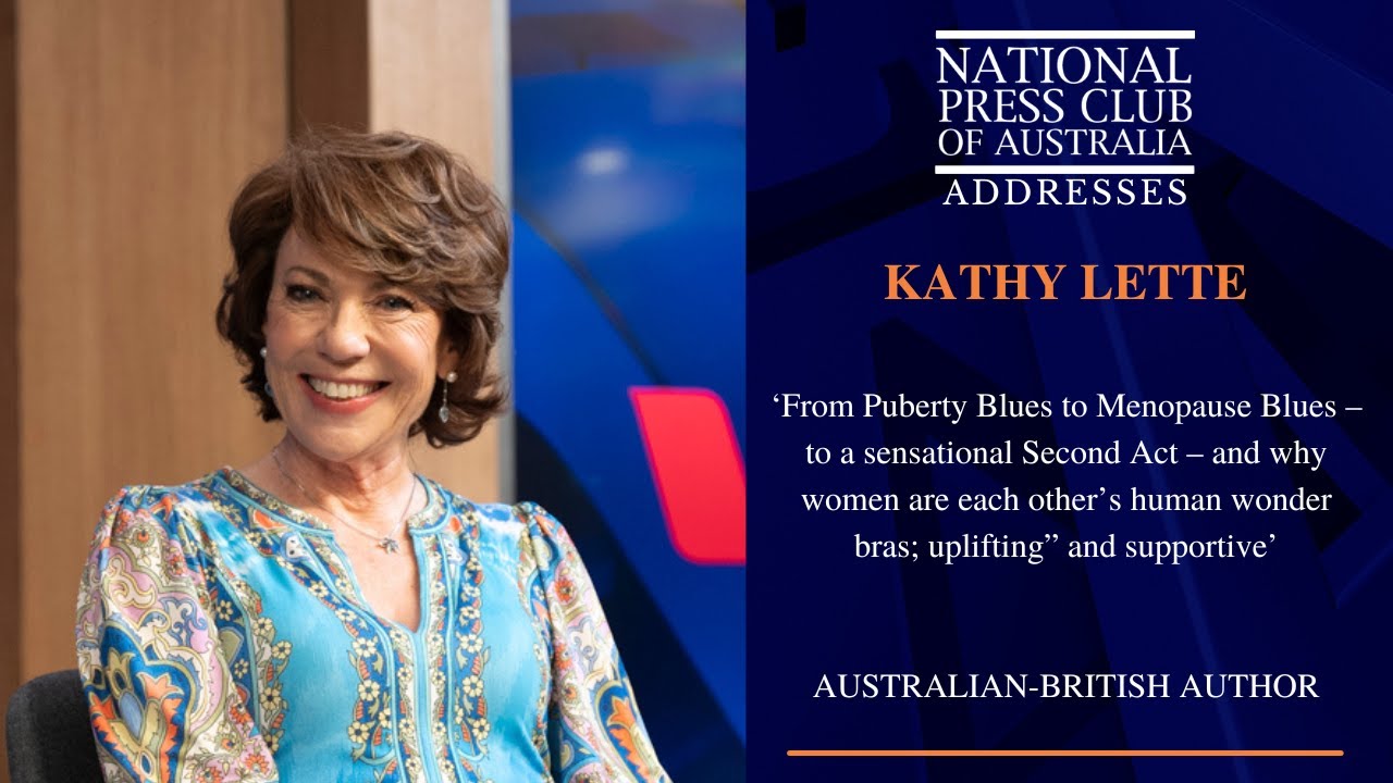 IN FULL: Kathy Lette's Address to the National Press Club of Australia ...