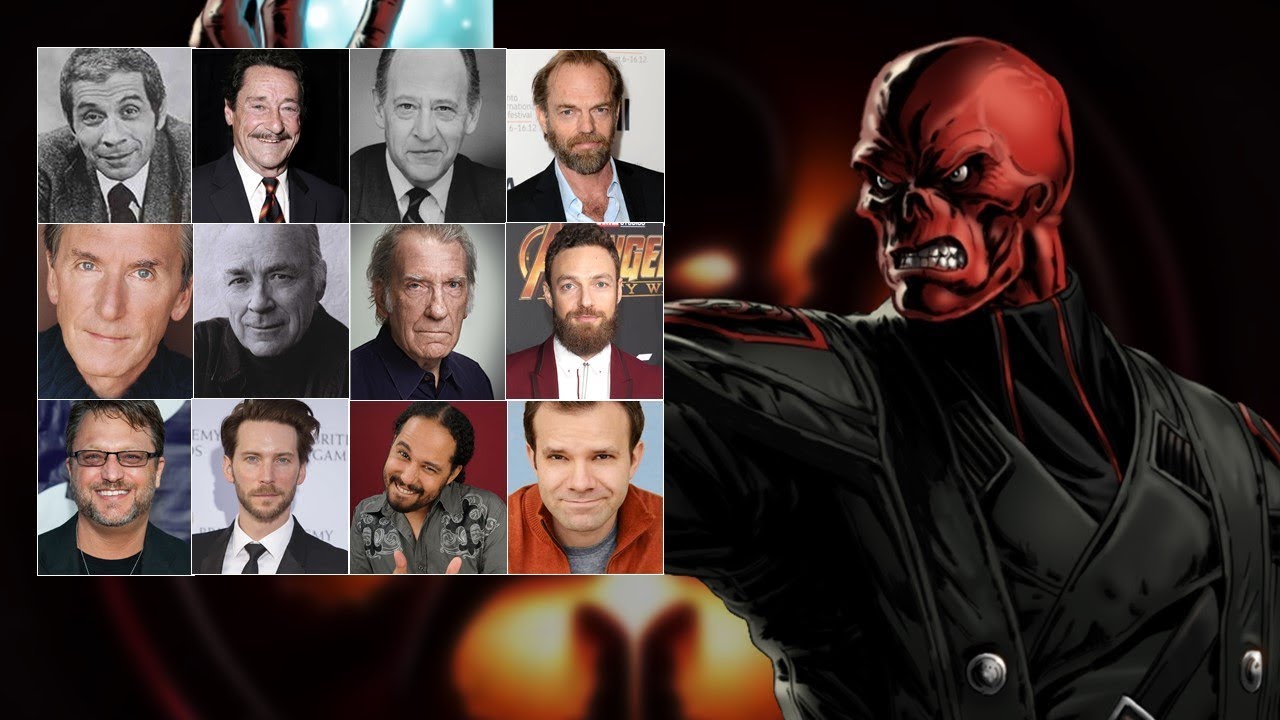 Comparing The Voices - Red Skull - YouTube