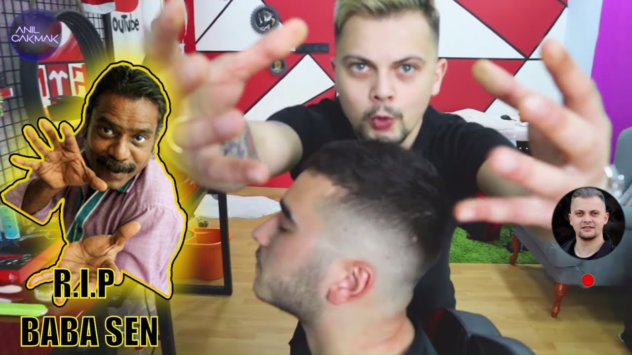 ASMR BARBER MASSAGE | IN MEMORY OF BABA SEN THE COSMIC BARBER (asmr ...