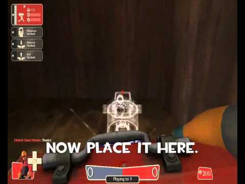 Team fortress 2 - how to place a teleporter in the spawn. - YouTube