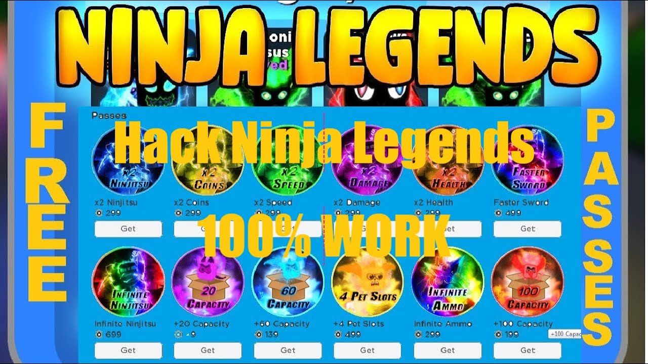 ROBLOX|⚡ NINJA LEGENDS HACK/SCRIPT⚡ | ALL GAMEPASSES FOR FREE|2019 ...