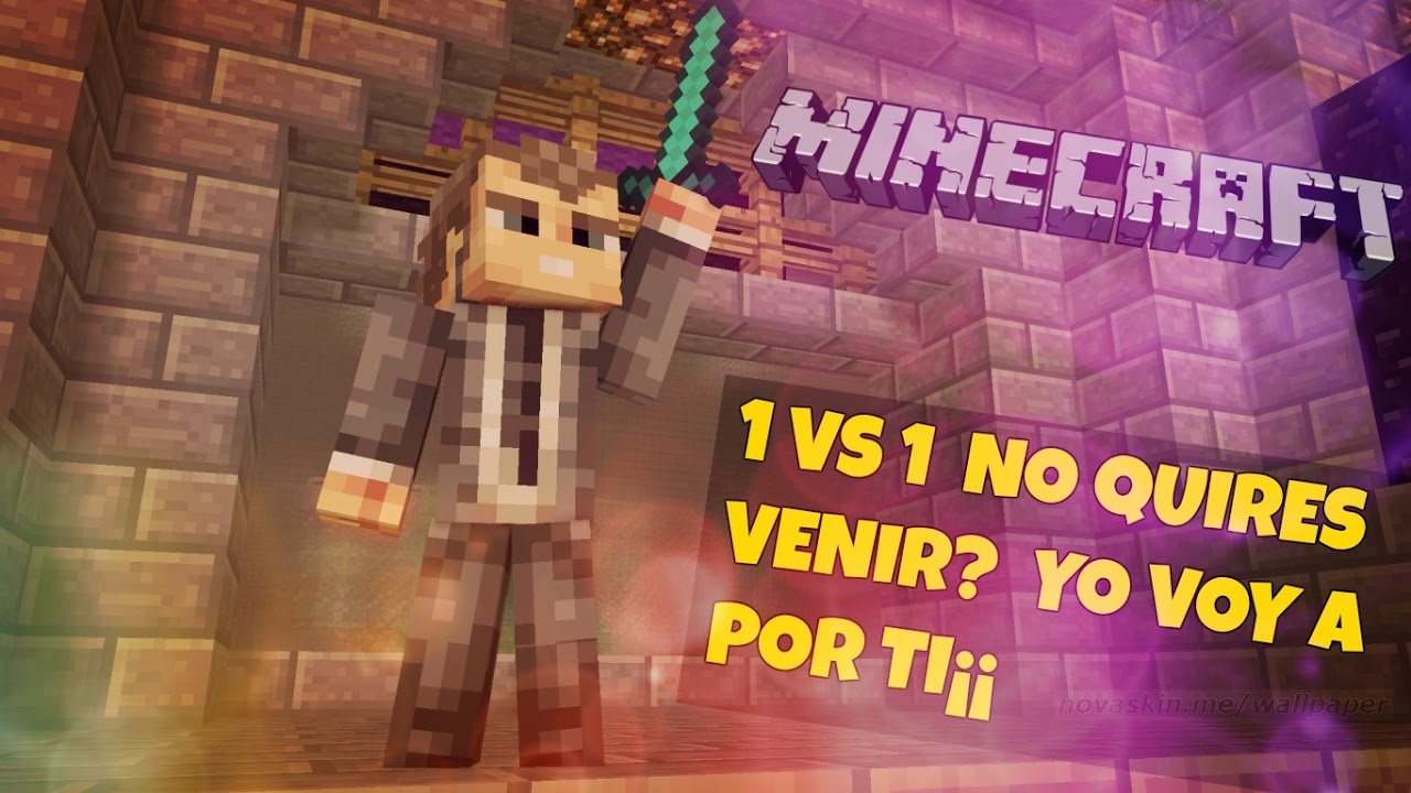 NO QUIERES VENIR , PUES YO VOY A POR TI | 1 vs 1 | MINECRAFT|JUNIX ...