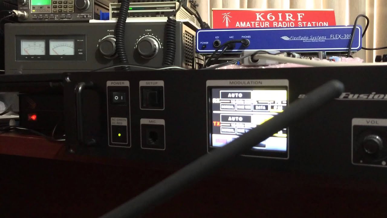 Yaesu Fusion Repeater Lock-up - YouTube