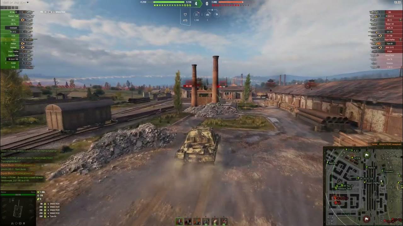 World Of Tanks - SDP 44 Burza, Ensk- Ace Tanker / High Caliber - YouTube