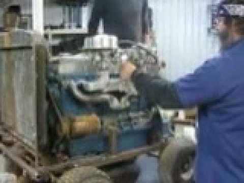 235 Chevy hot rod engine - YouTube