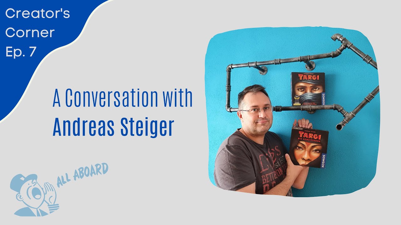 Creator's Corner: A Conversation with Andreas Steiger - YouTube