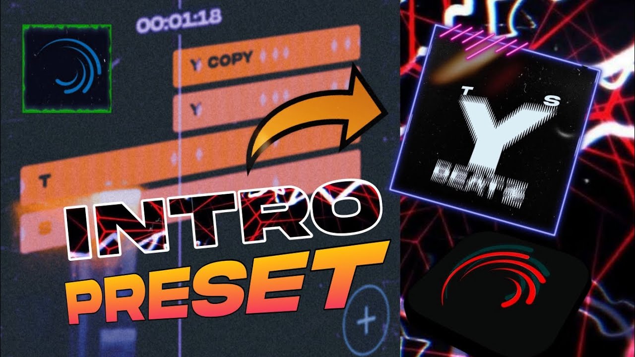 ae inspired intro ALIGHT MOTION preset - tys beatz - YouTube