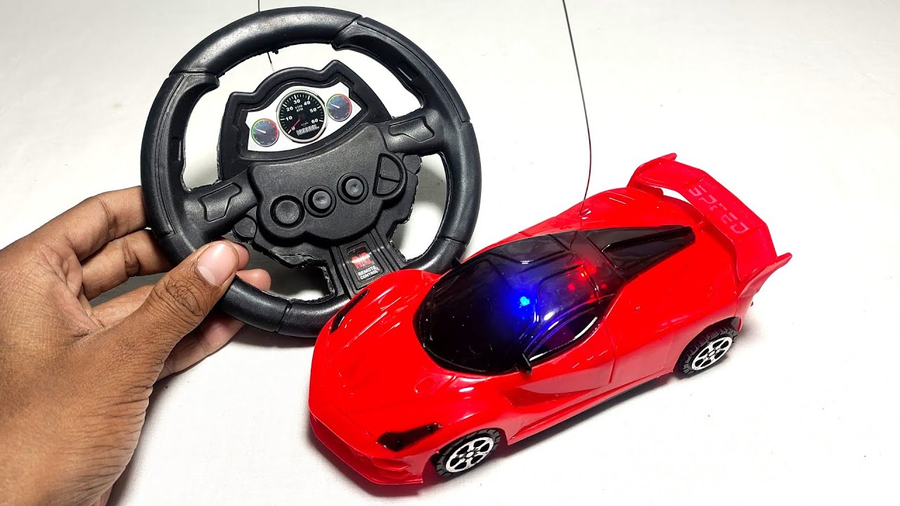 3 light rc car | remote control 3d light rc car unboxing | Redio ...