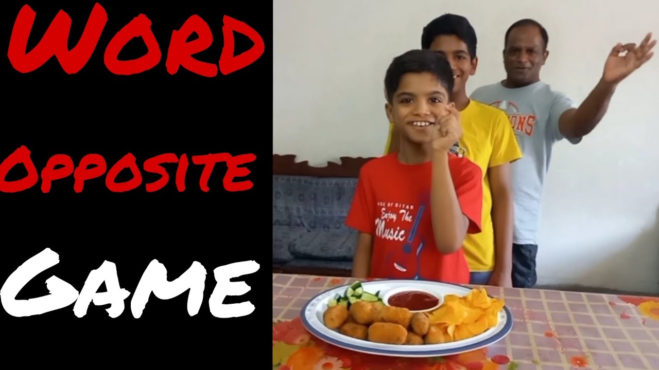 Word Opposite Game || Word Opposite || Game || Funny || Challenge ...