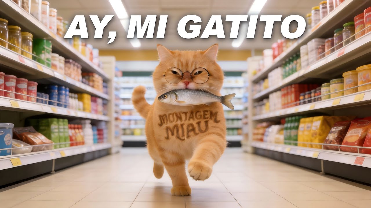 MONTAGEM MIAU | Music Video #catlovers #catvideos #fyp