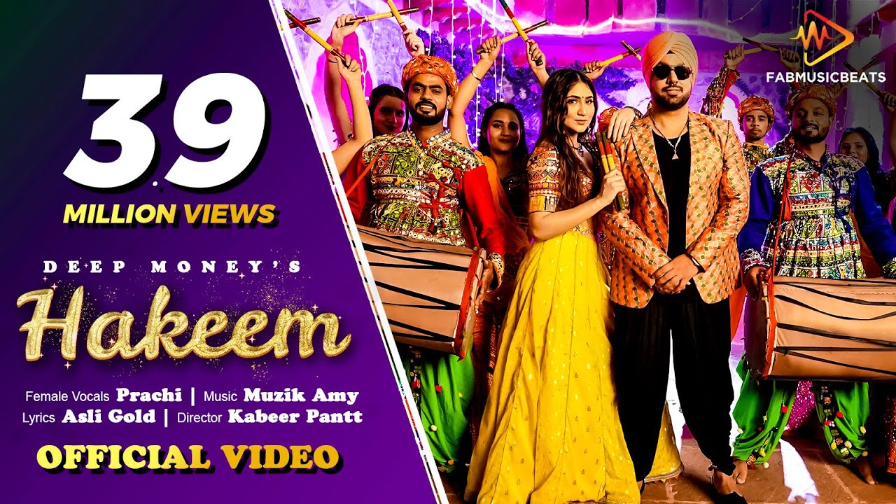 Hakeem - Official Video | Deep Money | Navratri Special Song | Dandiya ...