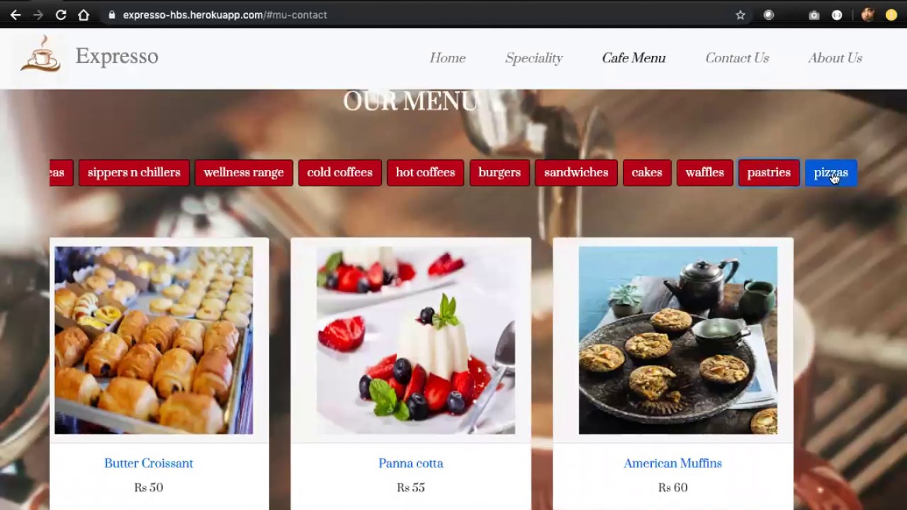 Expresso - Coffee Shop Management App (Demo 2) - YouTube