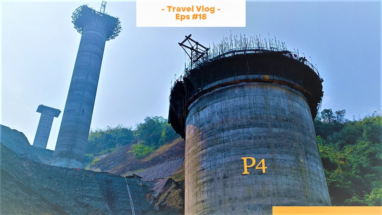 World's Tallest Railway pier bridge P4 and P7 ( Traveling Episode - 18 ) - YouTube