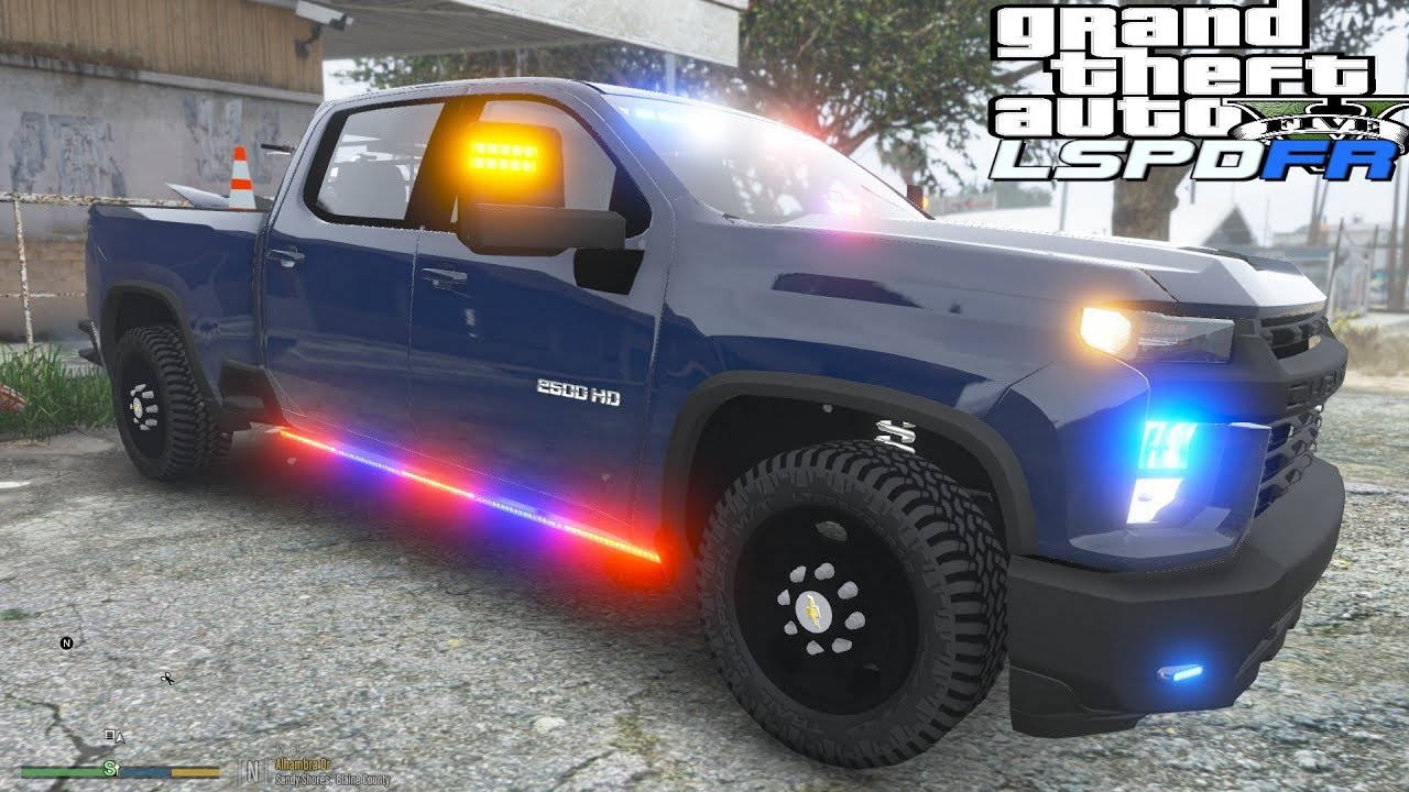 GTA 5 Live PD - 2020 Unmarked Chevolet Silverado - Snow Patrol - LSPDFR ...