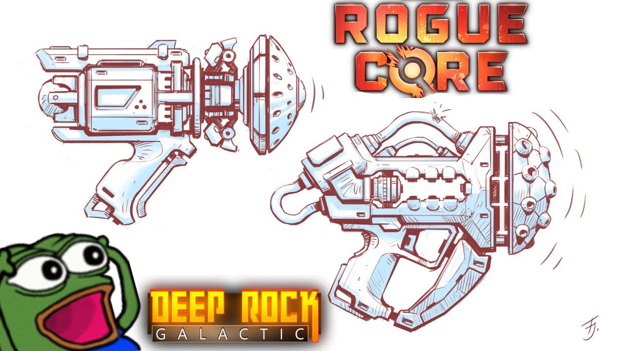 NEW WEAPON DESIGNS | DEEP ROCK GALACTIC ROGUE CORE - YouTube