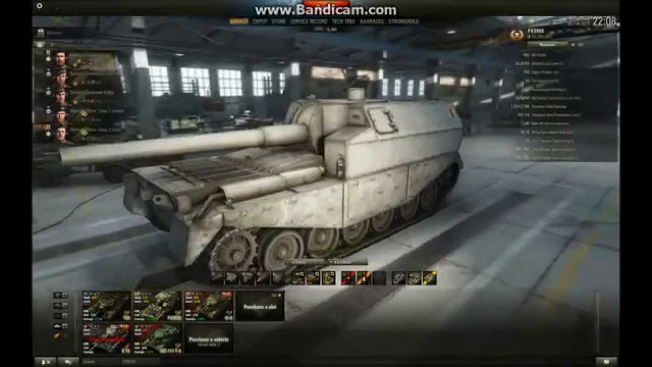 FV3805 tank review World of Tanks - YouTube