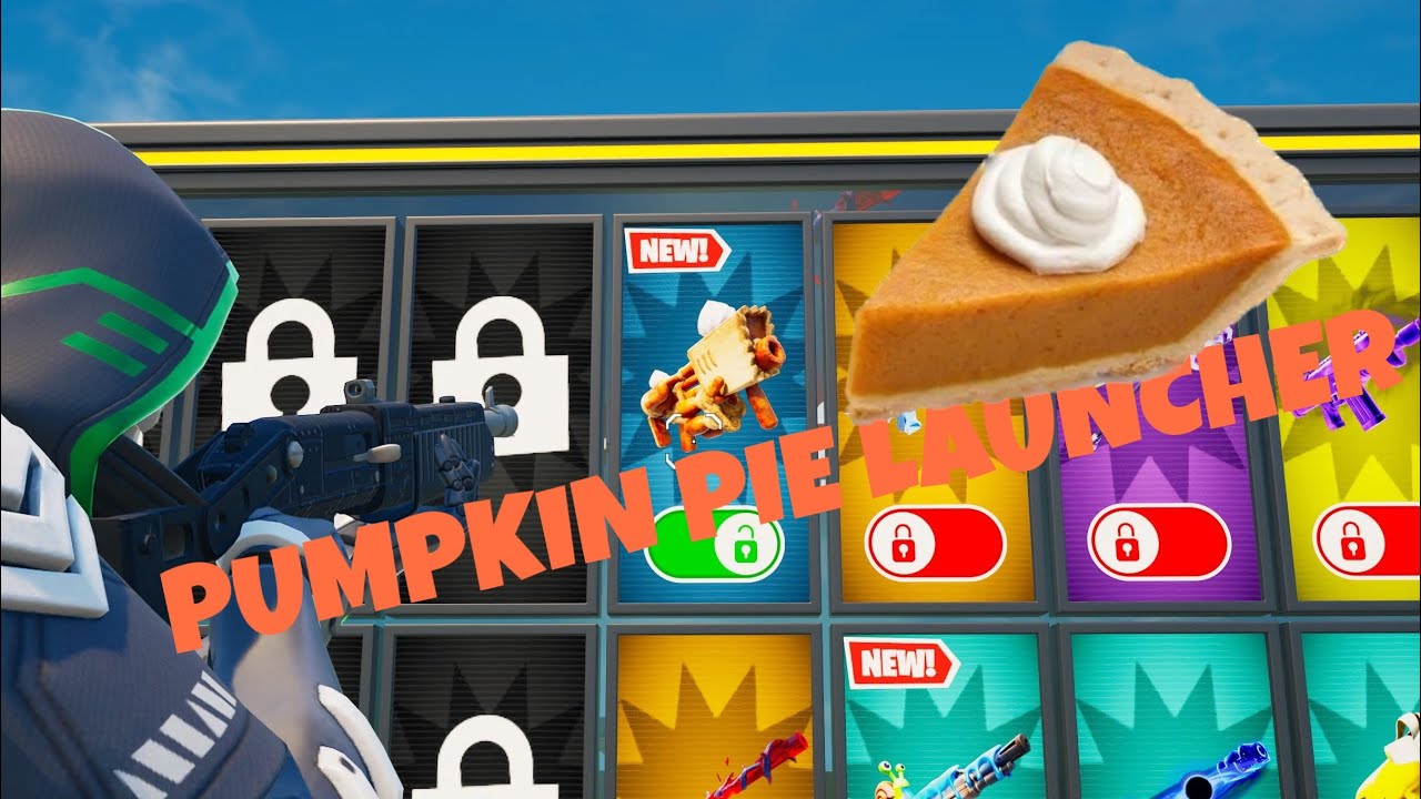 HOW TO UNLOCK PUMPKIN PIE LAUNCHER (Fortnite 1v1 with Every Gun) - YouTube