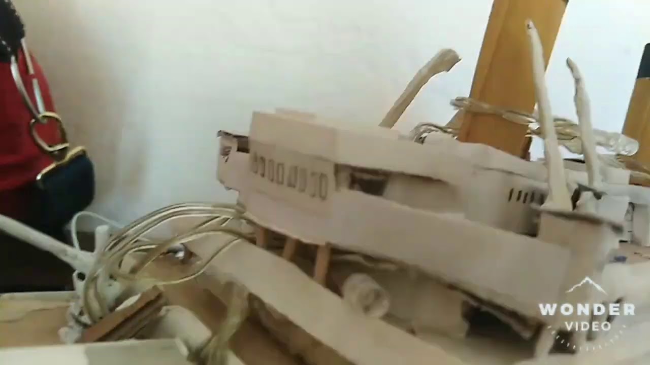 RMS Britannic paper model Βρεταννικος ο πρωστατης της Μεσογειου - YouTube