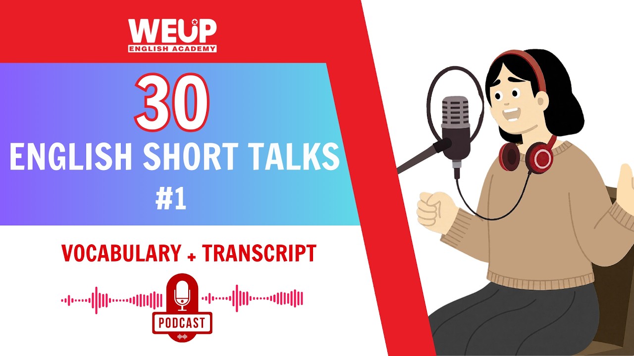 🎧 30 Business Short Talks with 3-Step Method #1 | Vocabulary ...