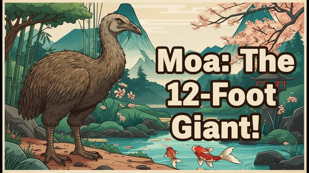 New Zealand's Giant Moa: The Bird That Time Erased - YouTube