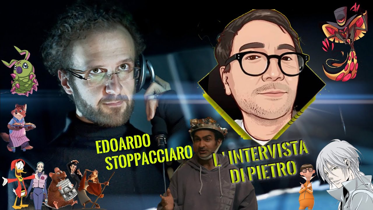 Intervista al doppiatore Edoardo Stoppacciaro - YouTube