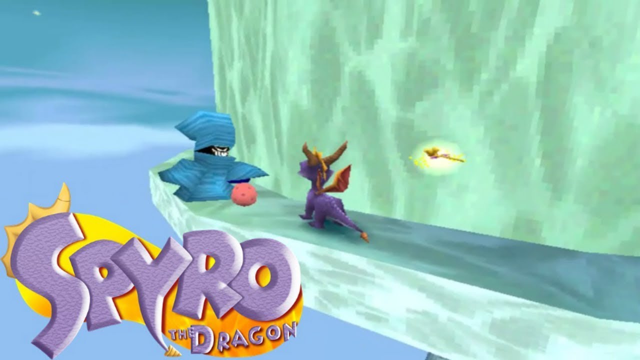 Spyro the Dragon (PS1) 120% - Part 16 - Wizard Peak - YouTube