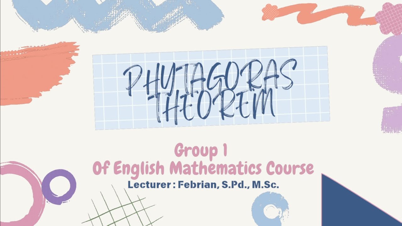 English Math | Pythagorean Theorem | Group 1 - YouTube